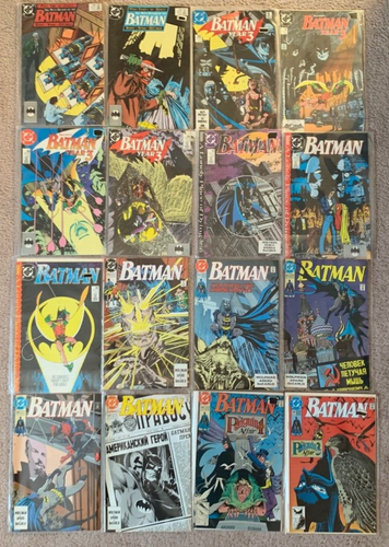DC Comics BATMAN 62 Comic Book LOT - 1989-1993 | eBay