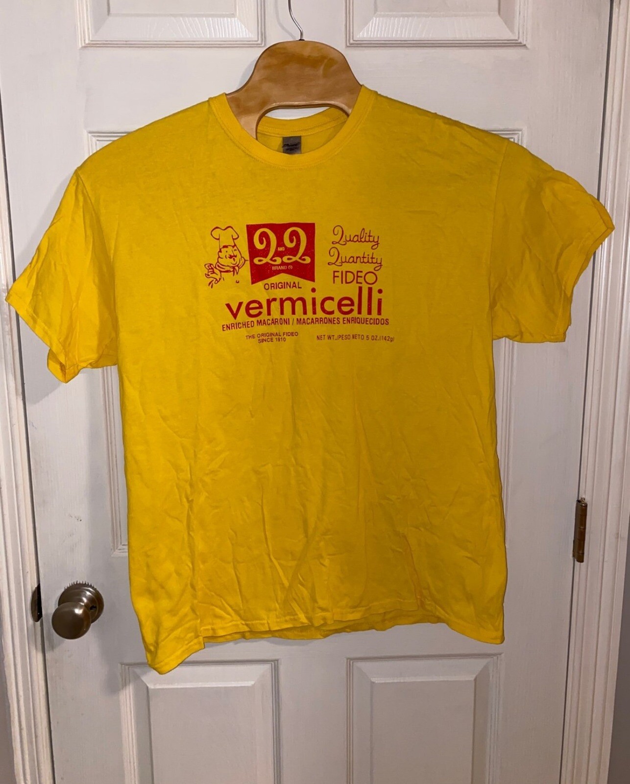 VERMICELLI ( Fidello ) XL RARE T-Shirt - Mexican Food Culture Identity ...