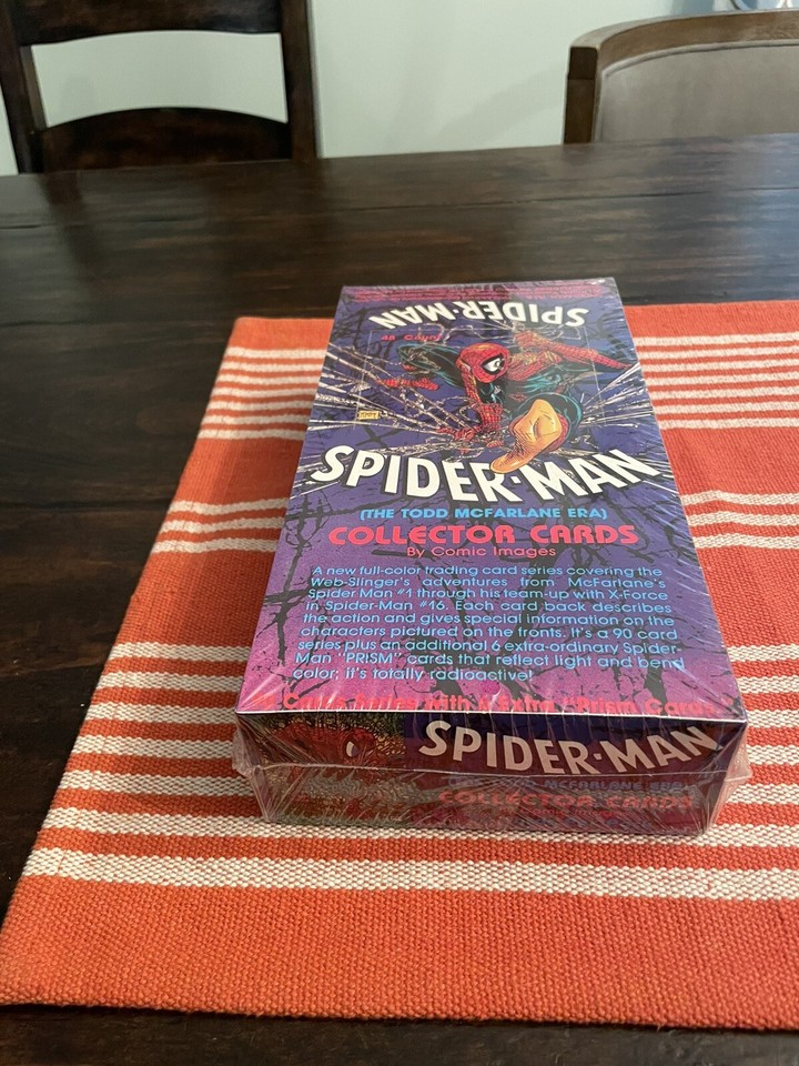 (1) Sealed Pack 1992 SPIDER-MAN Todd McFarlane Era Comic Images Cards ...
