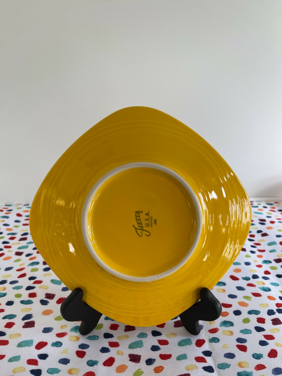 Fiestaware Daffodil Square Salad Plate Fiesta Yellow 7.5 inch Plate | eBay