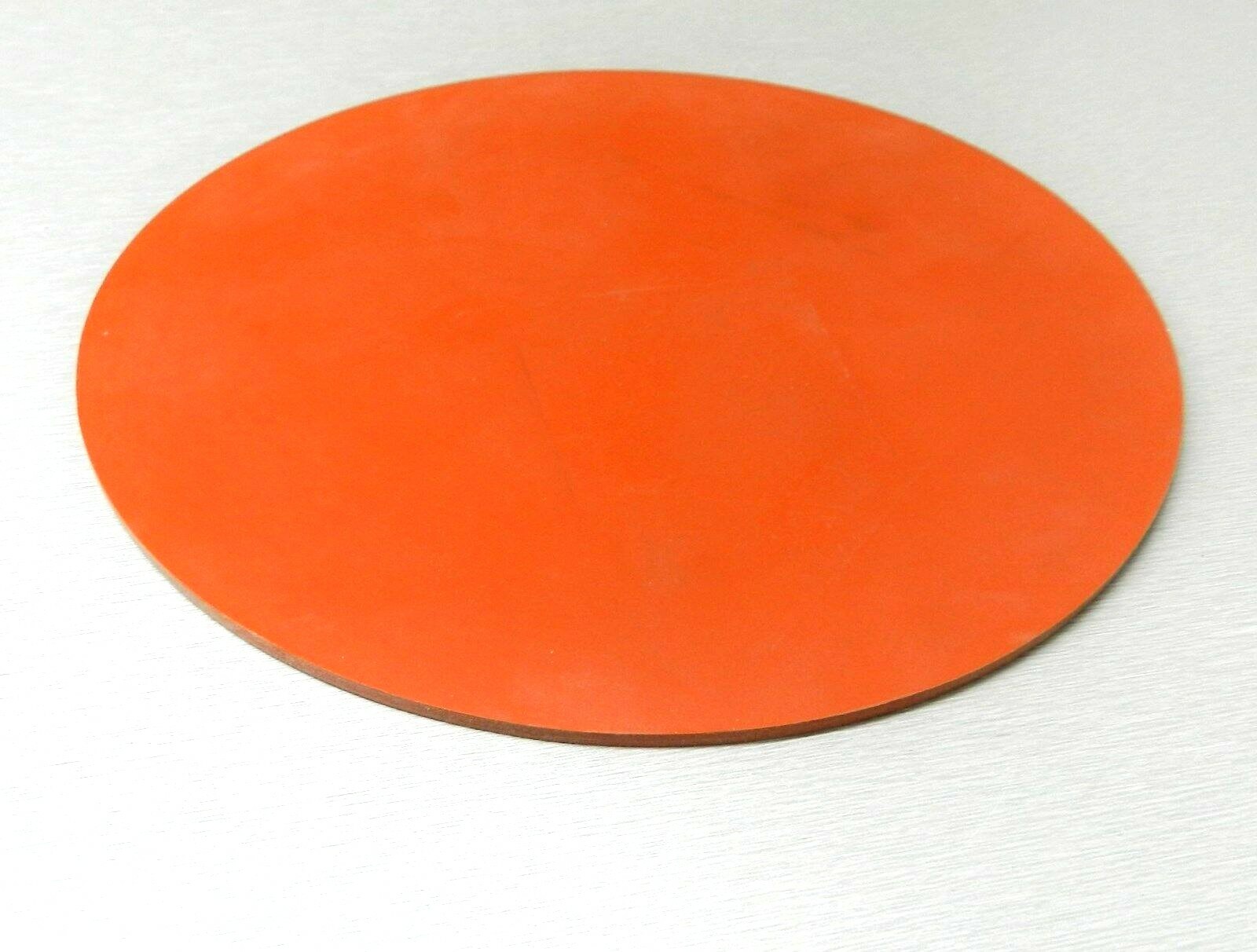 Silicone Rubber Pad 12" Round Disc Gasket Material Heat Absorbent Sheet ...