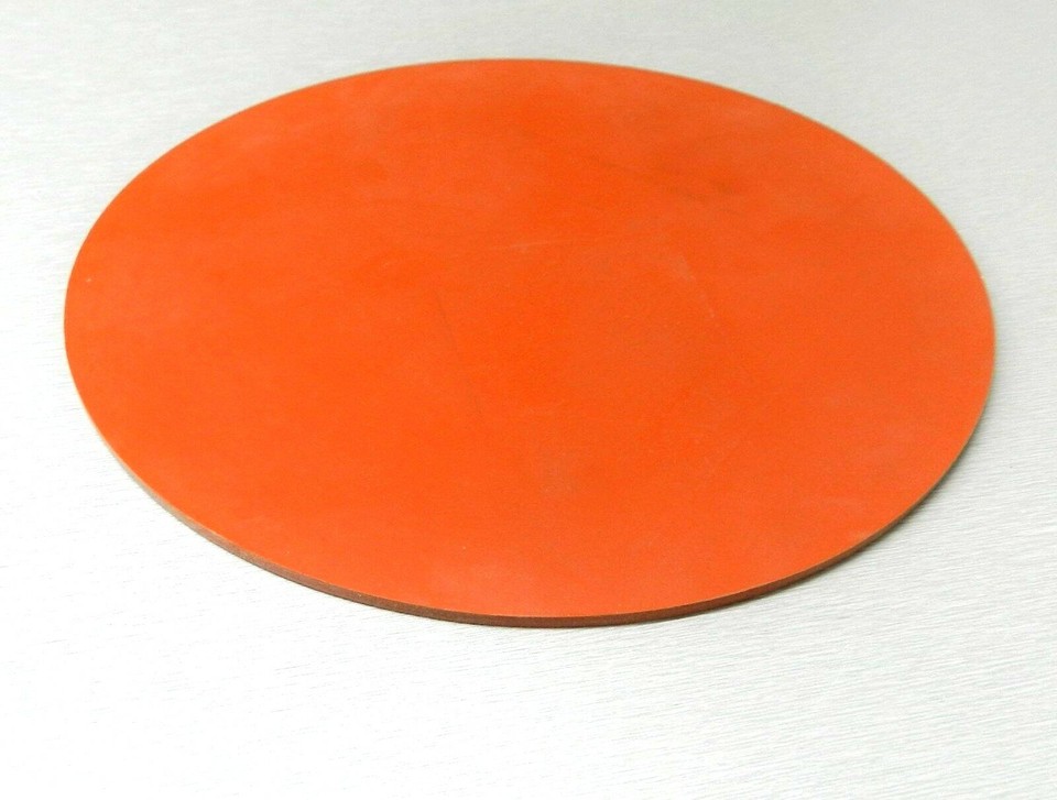 Silicone Rubber Pad 12" Round Disc Gasket Material Heat Absorbent Sheet ...