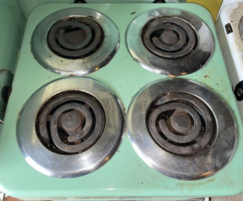 Vintage 1930's Era Electrochef Mint Green and White Detroit Michigan ...