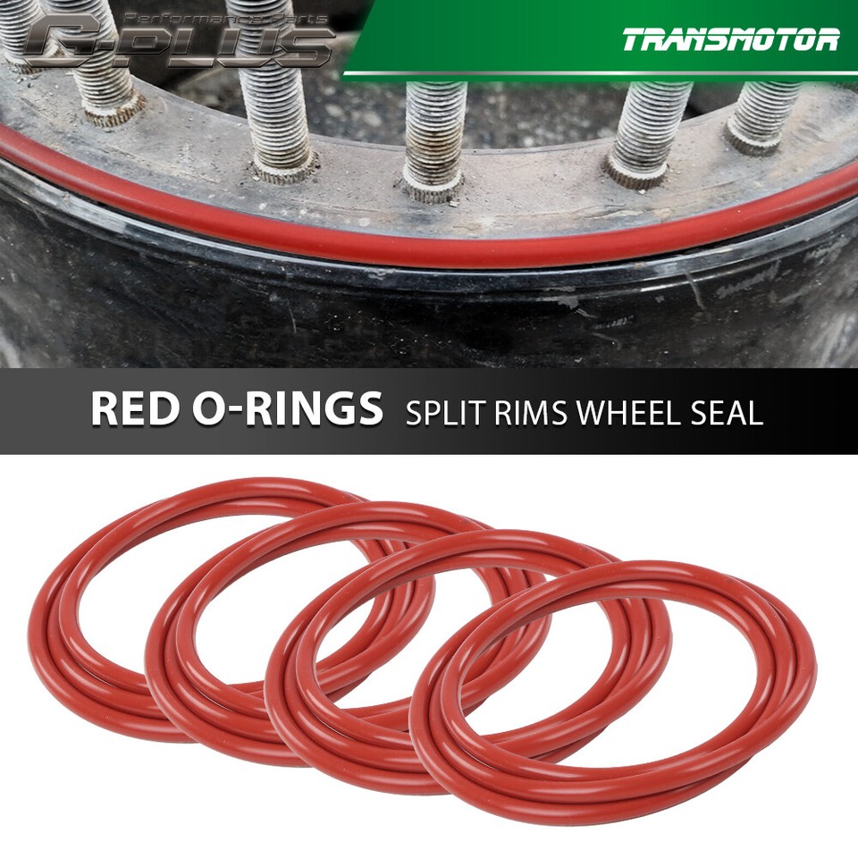 4PK Red O-Rings Military Humvee Split Rims Wheel Seal And M1101 M1102 ...