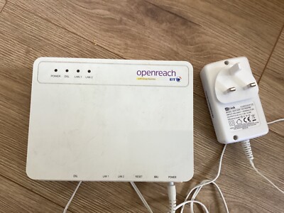 BT Openreach ECI B-FOCuS Fibre VDSL FTTC Broadband Modem Tested ...
