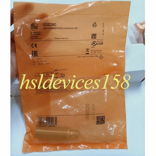 1PC IFM IGS290 Proximity Switch Sensor 10...30 DC New | eBay
