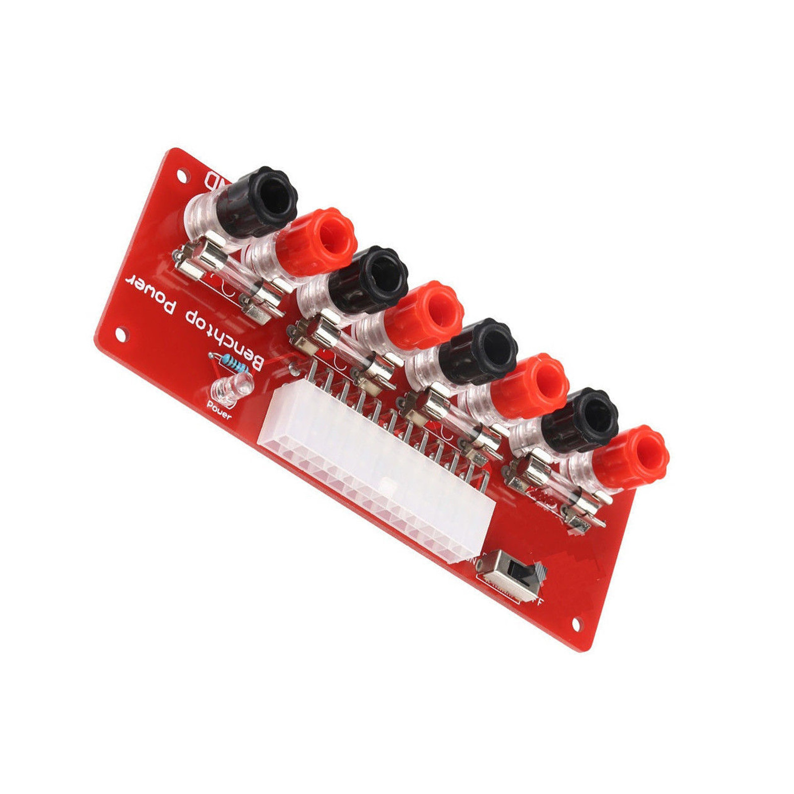 24 Pins ATX Benchtop Power Board Computer Connector Socket Power Supply ...