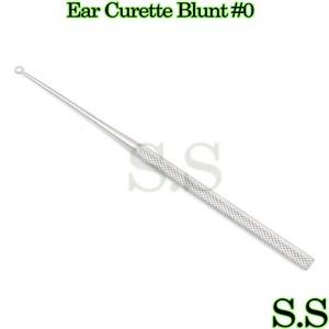 EAR CURETTE BLUNT #0 ENT DENTAL SURGICAL INSTRUMENTS | eBay