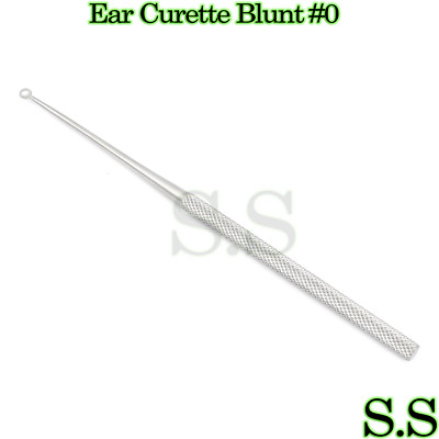 EAR CURETTE BLUNT #0 ENT DENTAL SURGICAL INSTRUMENTS | eBay