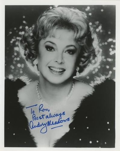 Audrey Meadows- Signed Photograph | eBay