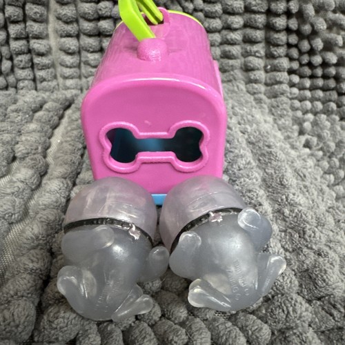 Disney~ Puppy Dog Pals Travel Pets - Translucent Rufus Bulldog & Rolly ...