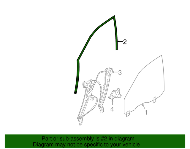 BMW 51337182274 Genuine OEM Factory Original Guide Channel for sale ...