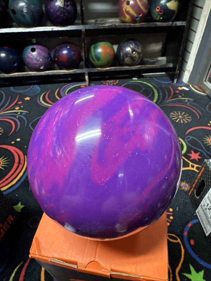 Ebonite Real Time BOWLING ball 14 lb. 4 1/4 4 5/16 | eBay