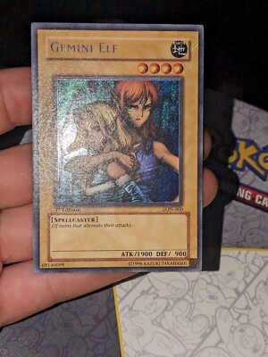 Gemini Elf - LON-000 1st Edition Secret Rare -LP - Yu-Gi-Oh! Vintage | eBay