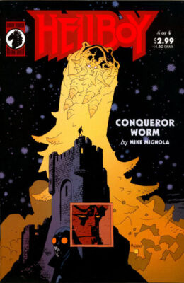 Hellboy Conqueror Worm (2001) # 4 (8.0-VF) Mike Mignola, FINAL ISSUE ...