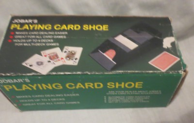 Jobar's Playing Card Shoe With 2 Decks Of Cards | eBay