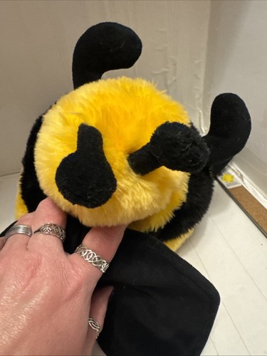 Unipak Plumpee Bee 12” Plush Bumblebee Weighted Stuffed Animal Toy ...