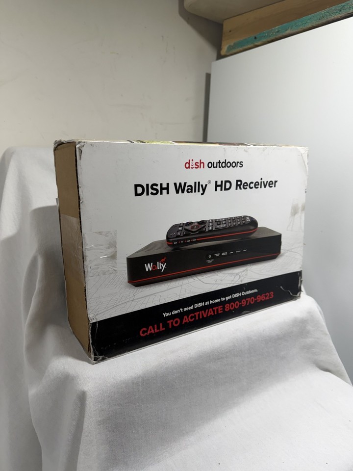 DISH Network Wally HD Satellite Receiver - Black - Complete Sealed ...