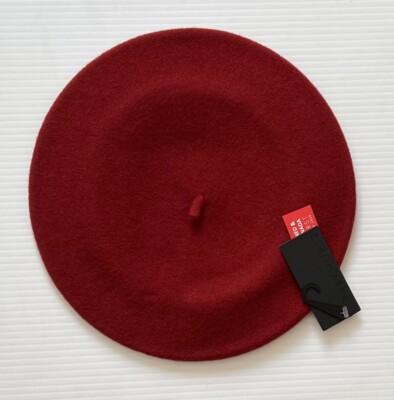 NWT Parkhurst 100% WOOL Basque Beret Hat • Style 25001 • Brick RED | eBay