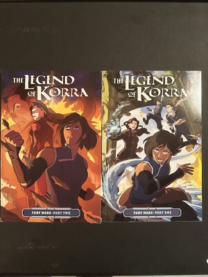 The Legend of Korra Turf Wars Part 1 & 2Dark Horse Comics Lot of 2 ...