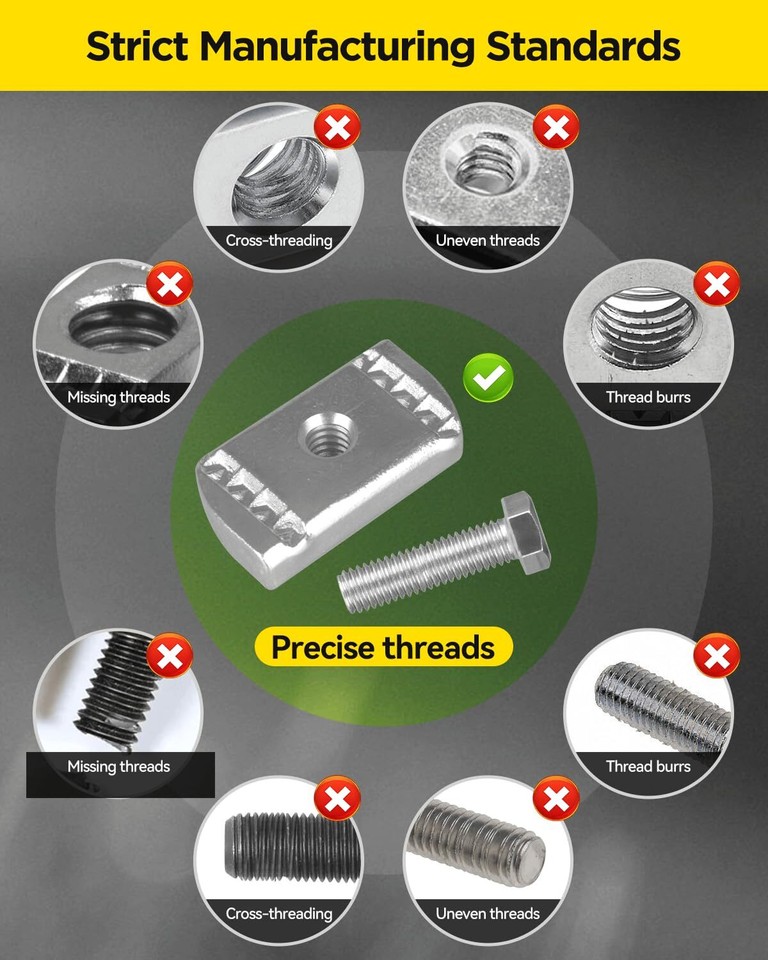 Strut Channel Nut and Bolt - 1/4" x 15/16" for 1-5/8" Strut Channel ...