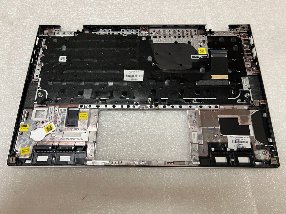 New original HP Elitebook x360 830 G7 G8 US Palmrest Keyboard M46071 ...