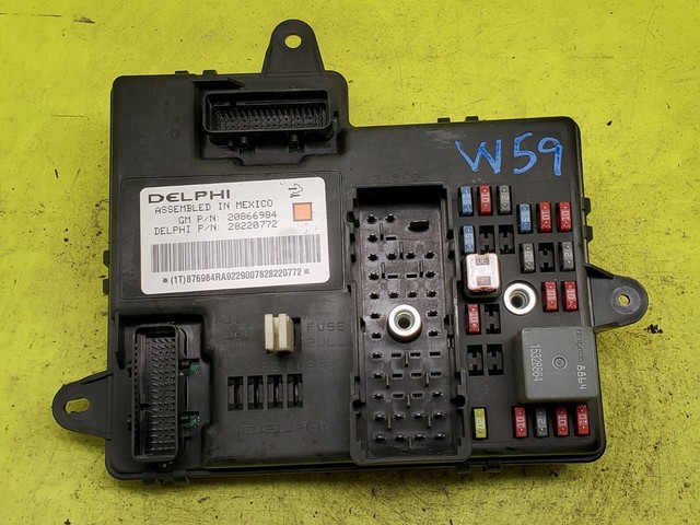 Body Control Module BCM 20866984 Fits 10-11 Chevrolet HHR Box11-181959 ...
