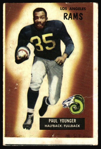 1955 Bowman Tank Younger #38 Los Angeles Rams L2 | eBay