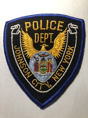 Johnson City New York Police Patch | eBay