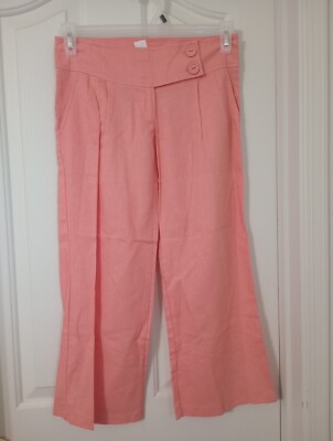 Peach Pink Capris | eBay