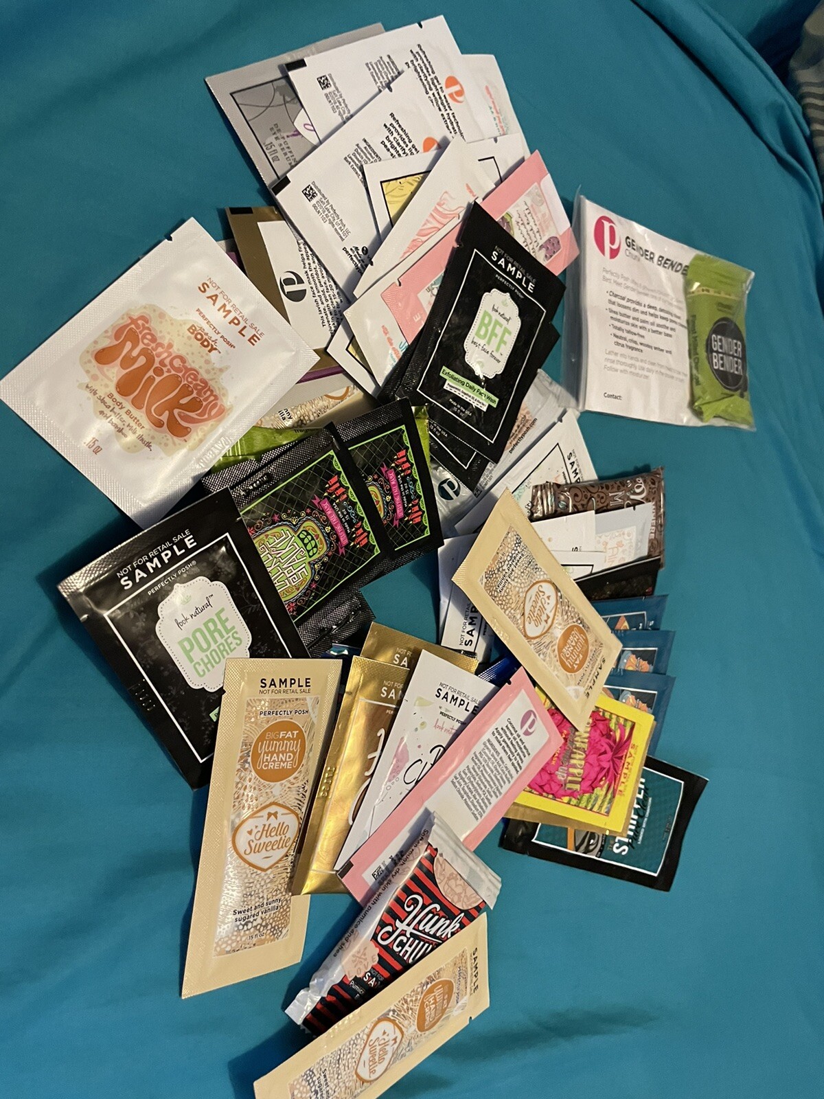 perfectly posh lot Samples And Sample Making Supplies | eBay