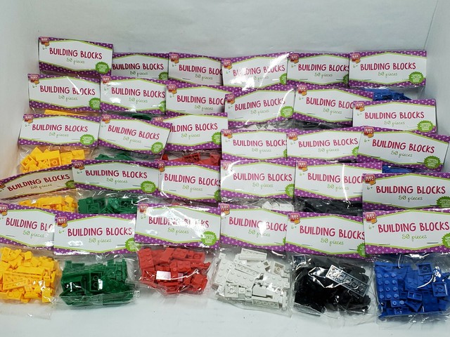 Block Tech Building Blocks BULK 30 Packs 50 per Pack 1500 Total Block ...