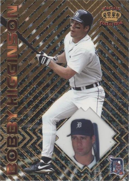 1997 Pacific Crown Collection Prism - Bobby Higginson #32 for sale ...