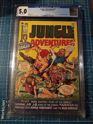 Jungle Adventures 1 Skywald Comics 1971 CGC 5.0 GR6-38 | eBay