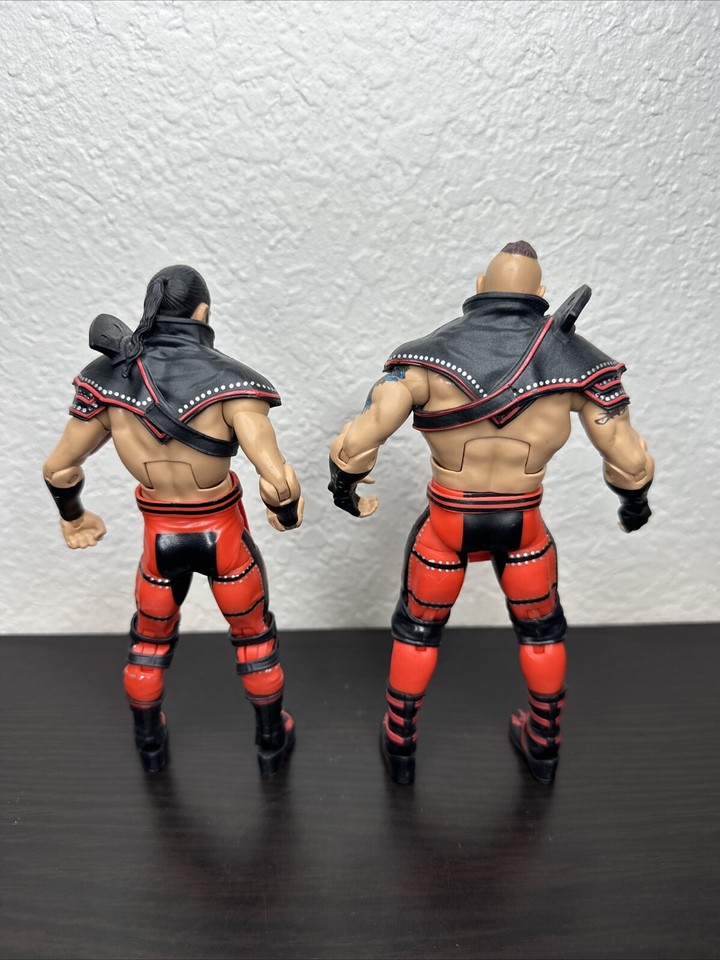 WWE MATTEL ELITE THE ASCENSION KONNOR & VICTOR FIGURE LOT NXT | eBay