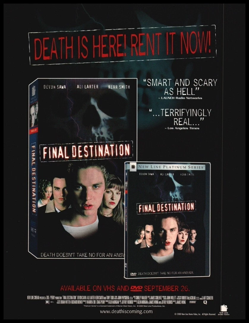 Final Destination 2000 Poster