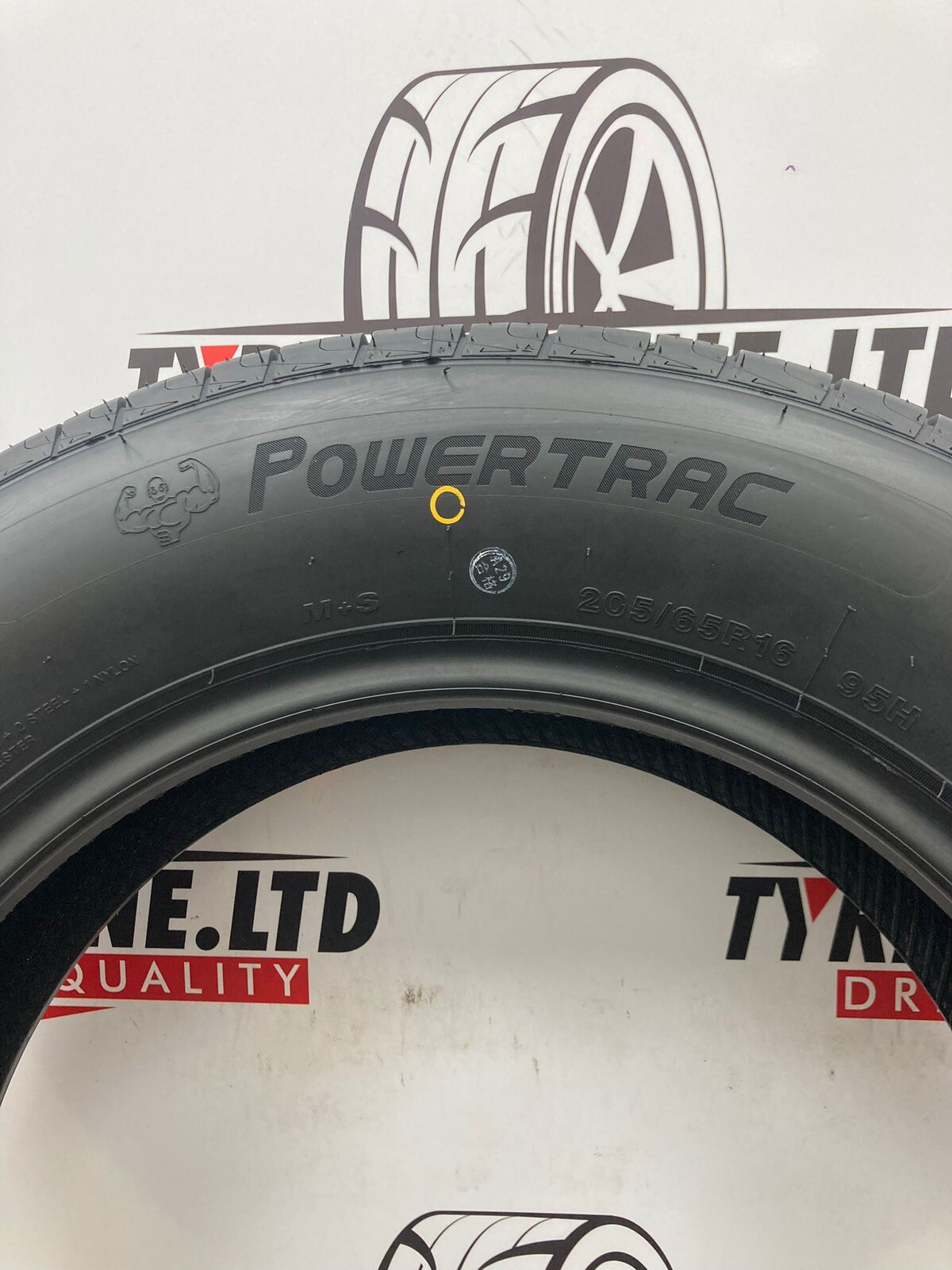 2 X 205 65 16 POWERTRAC 205/65R16 95H BRAND NEW M+S HIGH QUALITY TYRES ...