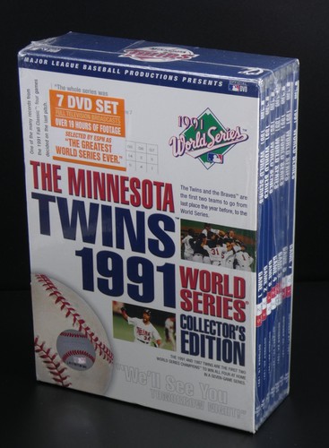 Minnesota Twins 1991 Baseball MLB World Series Collector's Edition 7 ...