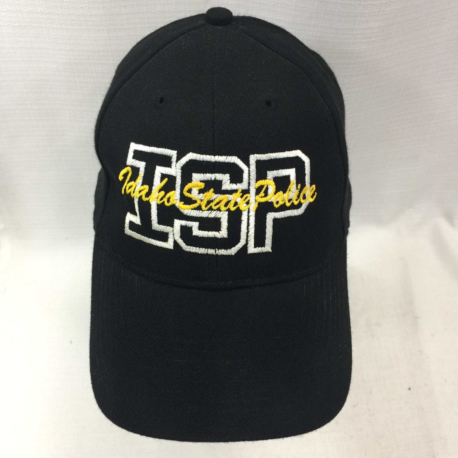 Otto Idaho State Police ISP Embroidered Hat Black Woo… - Gem