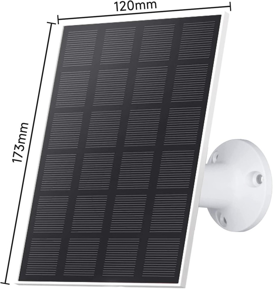 WOOLINK Solar Wireless Security Camera 1080P WiFi Solar Power CCTV ...