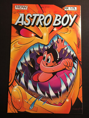 Original Astro Boy #10 Now Comics 1988 Ken Steacy Cover Tim West ...