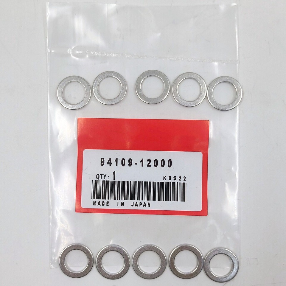 10 X New 12mm Oil Drain Bolt Aluminum Crush Washers 94109-12000 For ...