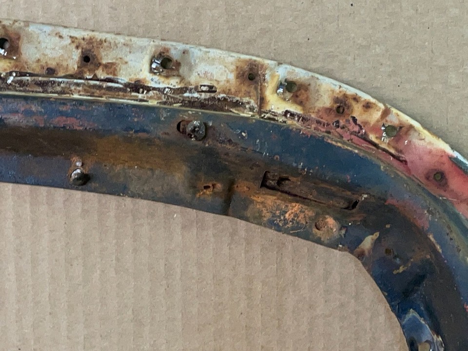 Corvette C2 Convertible Roadster Removable Hard Top Frame Front Header ...