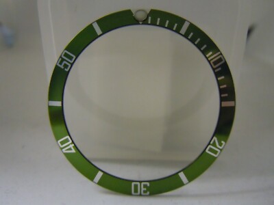 Green Aluminium Bezel Insert fit Rolex Submariner Steel 16610, 16610LV ...