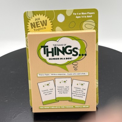 Card Games Game of Things Card Game New Ch27 | eBay