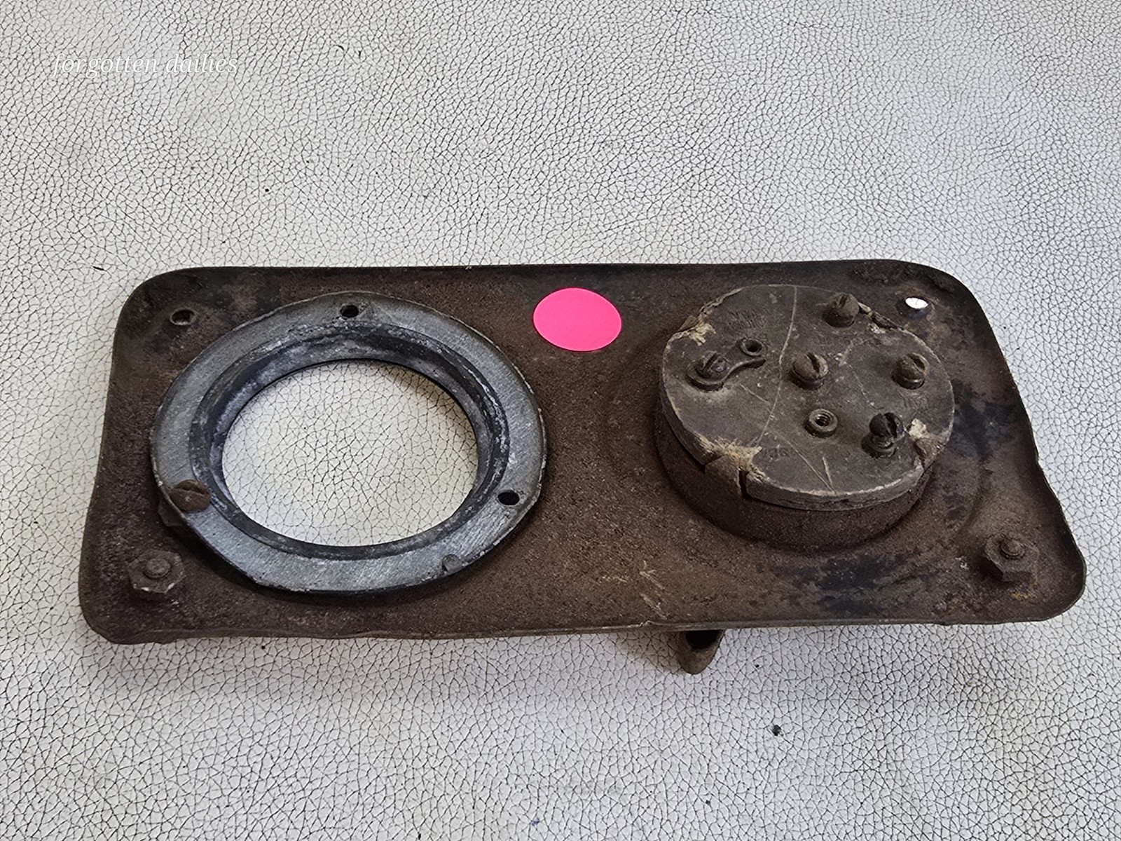 Vintage Original 1919 - 1925 Ford Model T Switch Gauge Dash Plate Rat ...