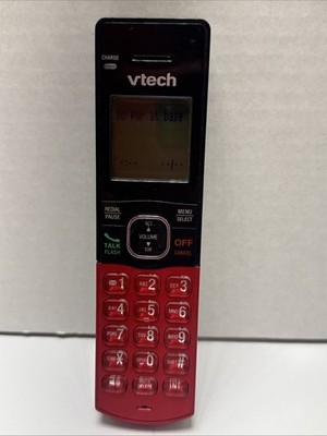 vtech Handset RED CS5129-26 W/ Battery Tested Works 735078037169| eBay