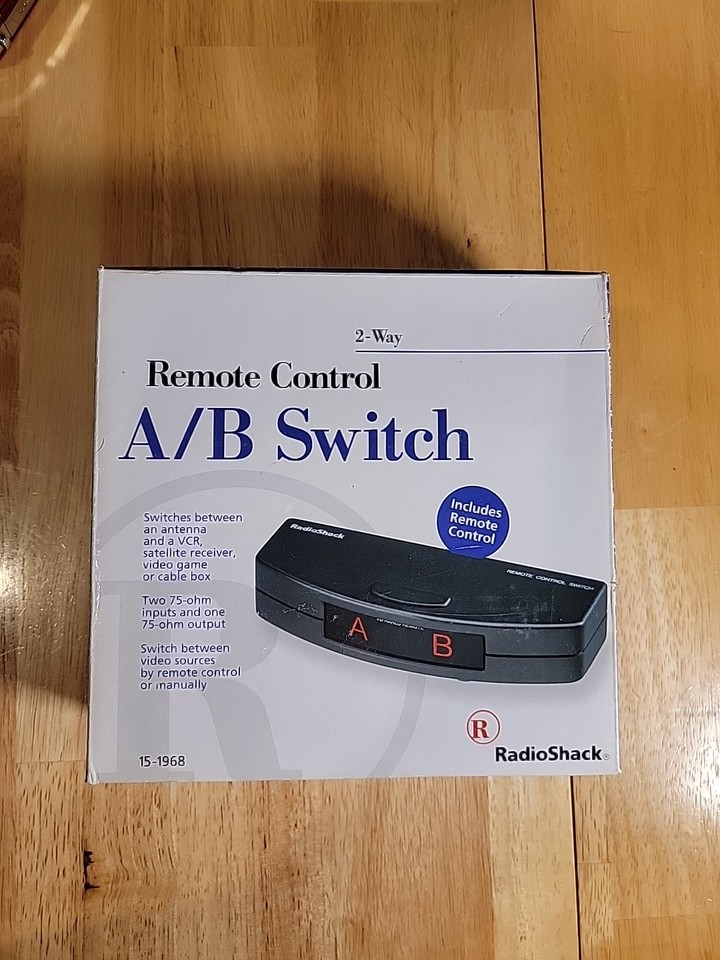 RadioShack 2-Way A/B Switch w/Remote Control | eBay