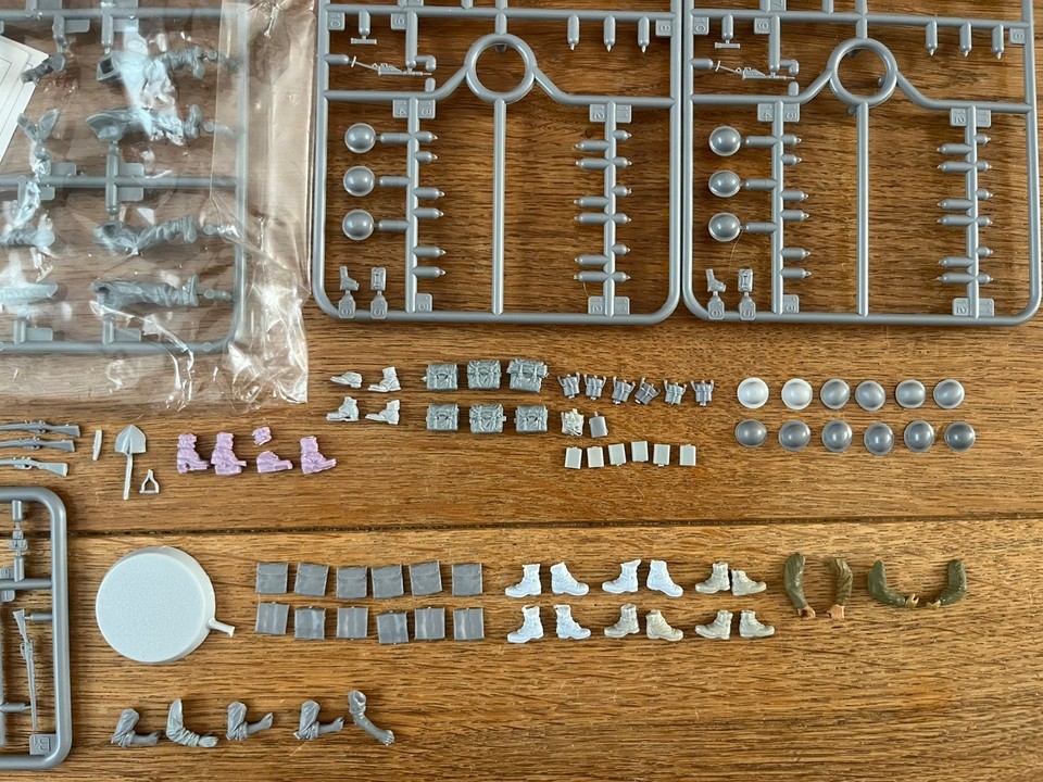 1/35 WW2 BRITISH INFANTRY SPARE PARTS SET | eBay