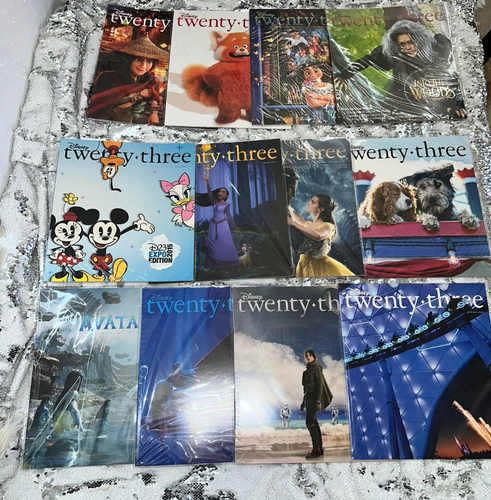 Disney D23 Magazine Lot: NEW & Sealed, Various from Winter 2014 to ...